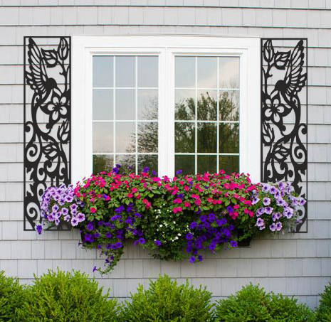 Transform Your Home with Elegant Decorative Metal Shutters – Decor